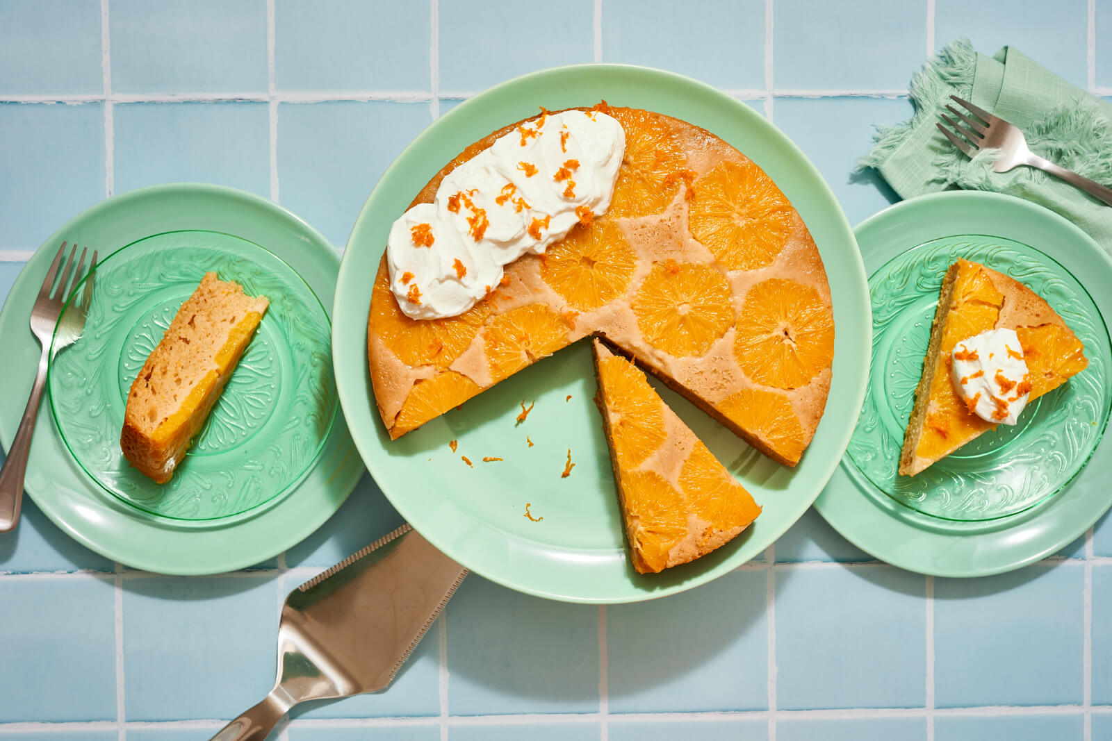 Olive Oil Citrus Cake - LK Cooking